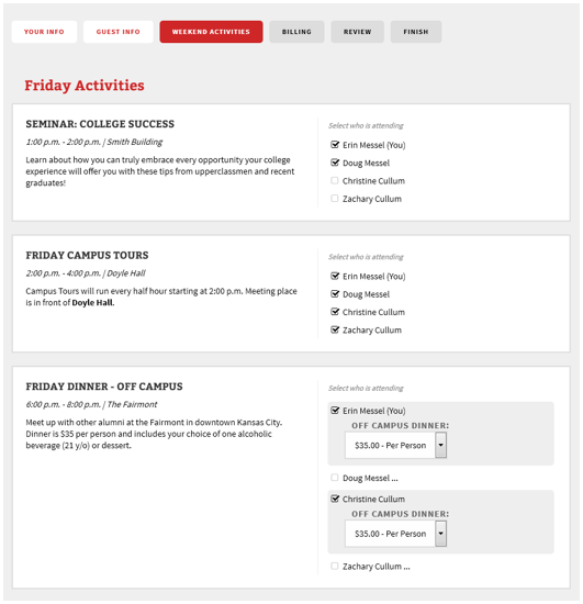 Css Customization Options On Forms Events Campaigns Encompass Support Center