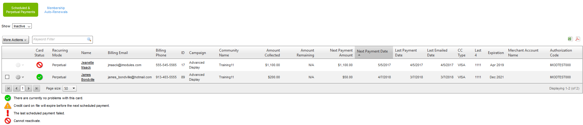 Recurring Payments Tool Encompass Support Center